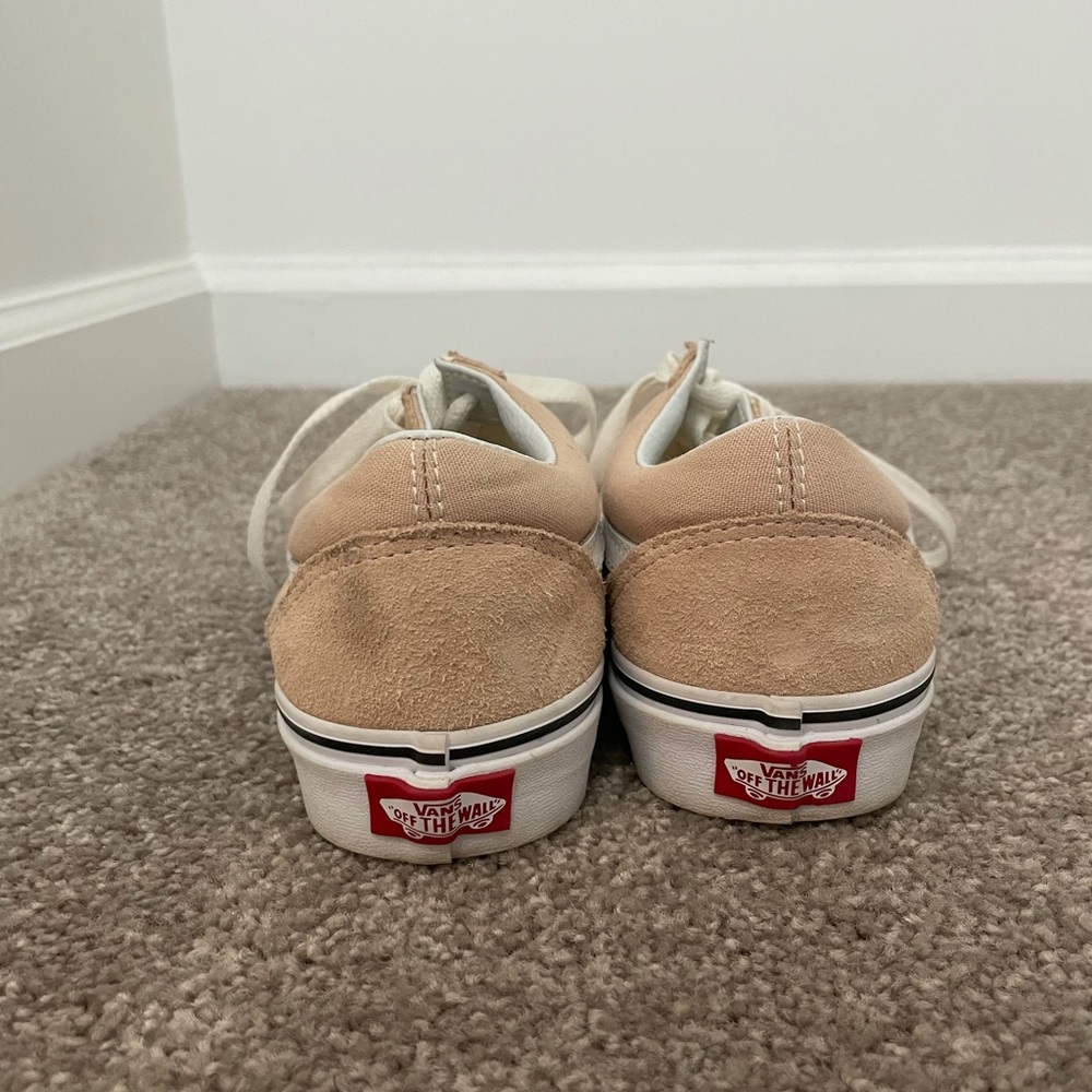 Light Pink- Sand Color Vans - Gem